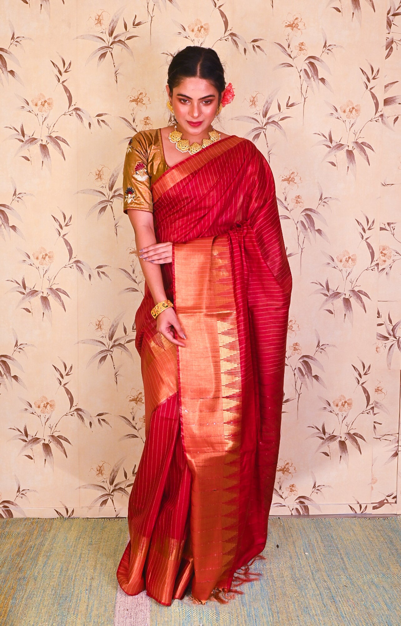 Aggregate More Than 169 Tasar Jamdani Saree Latest Vn
